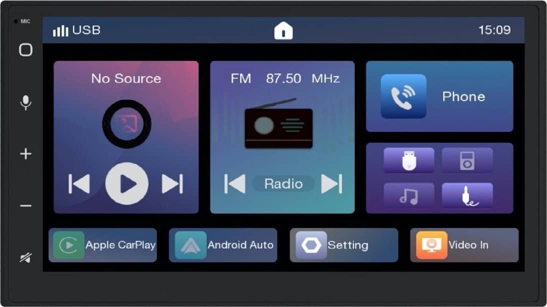 Mongoose Wireless Carplay & Android Head Unit | Eurosparx